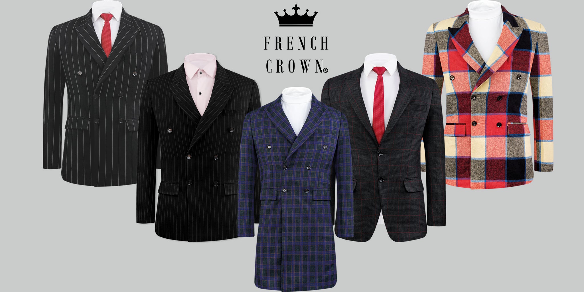 Buy Latest Suits Collection For Men at French Crown