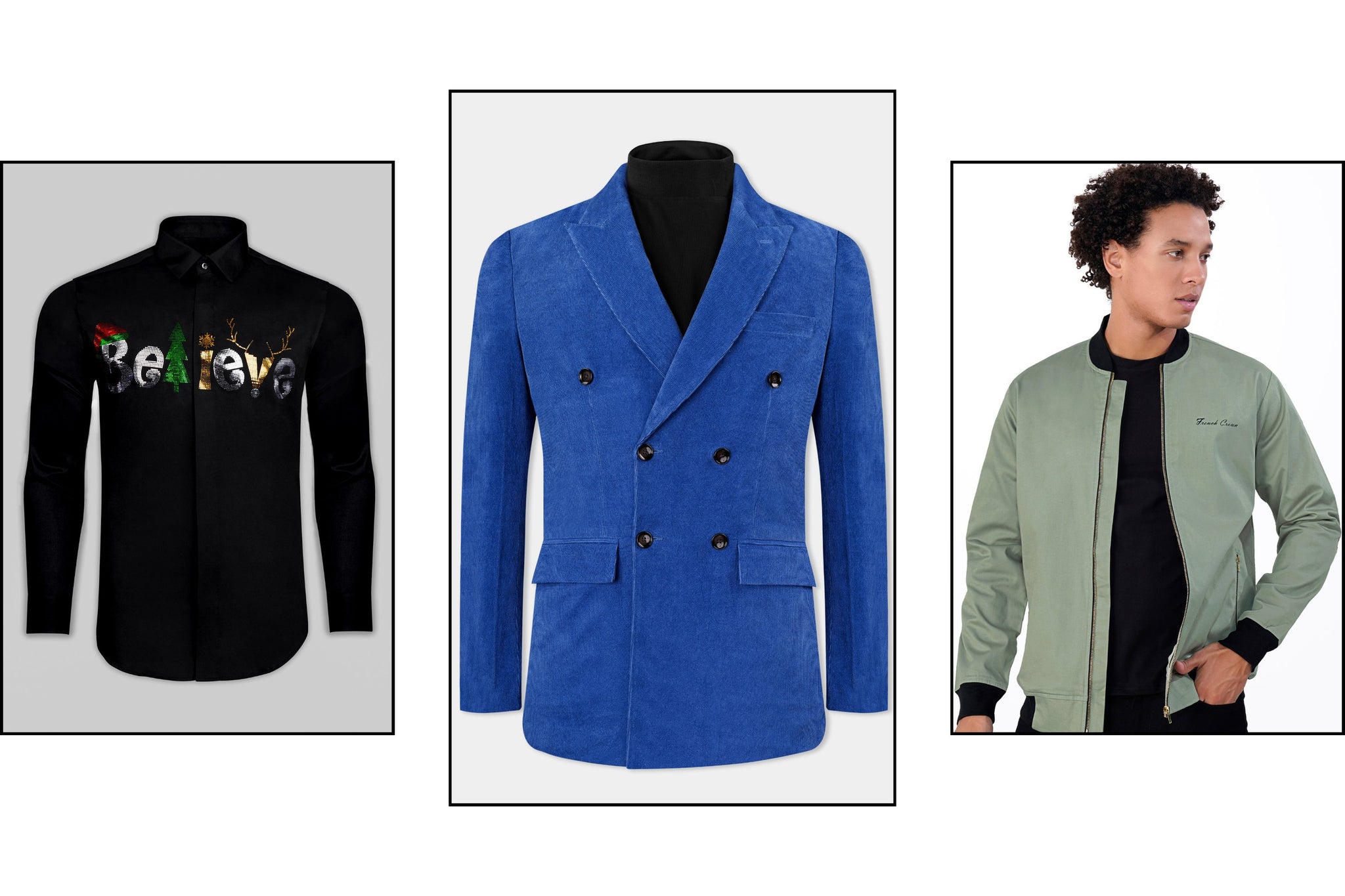 Men Clothing Store - French Crown Men’s Online clothes Products