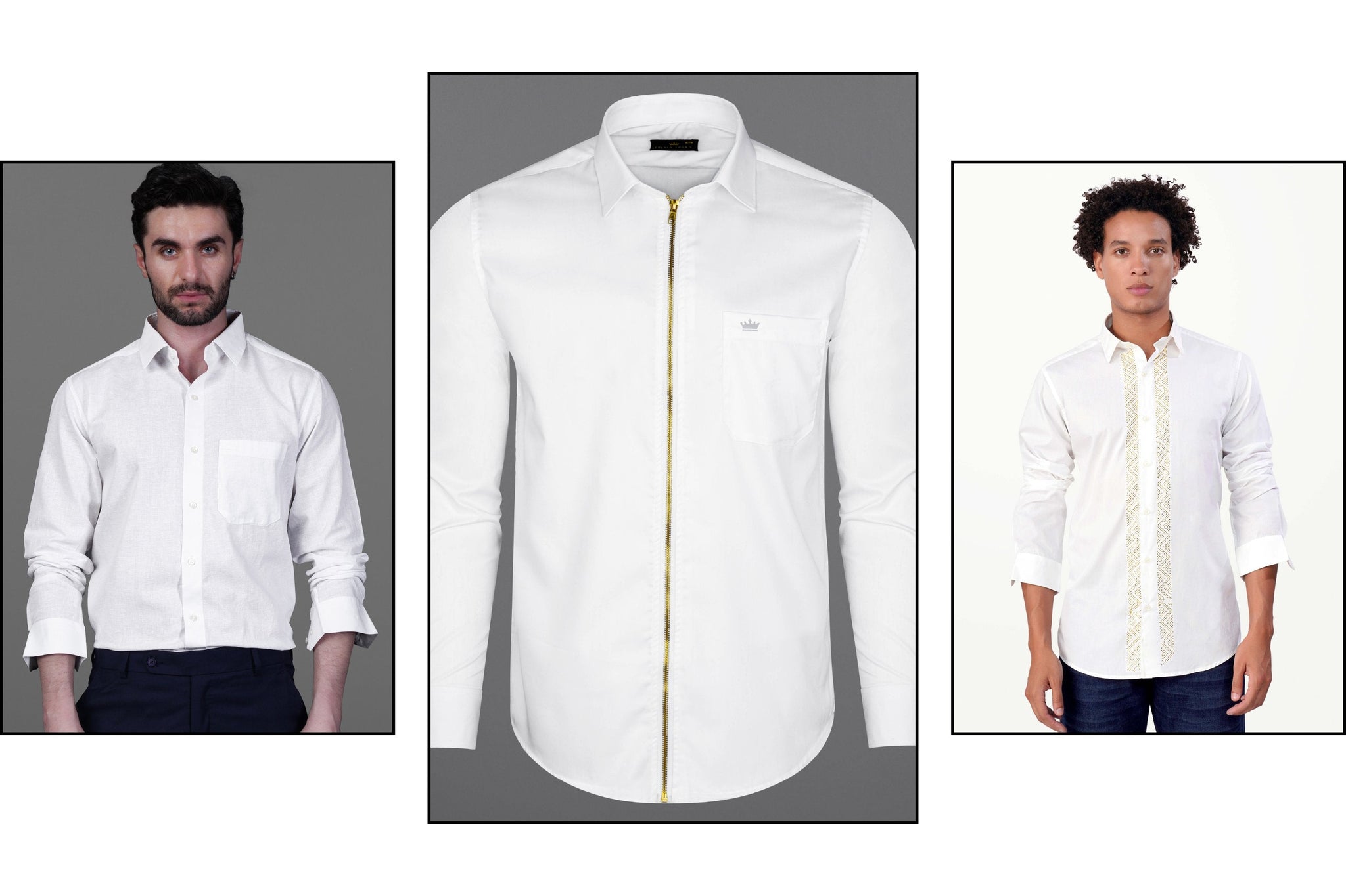 Shop Premium White Shirts For Men in Casual and Formal Styles