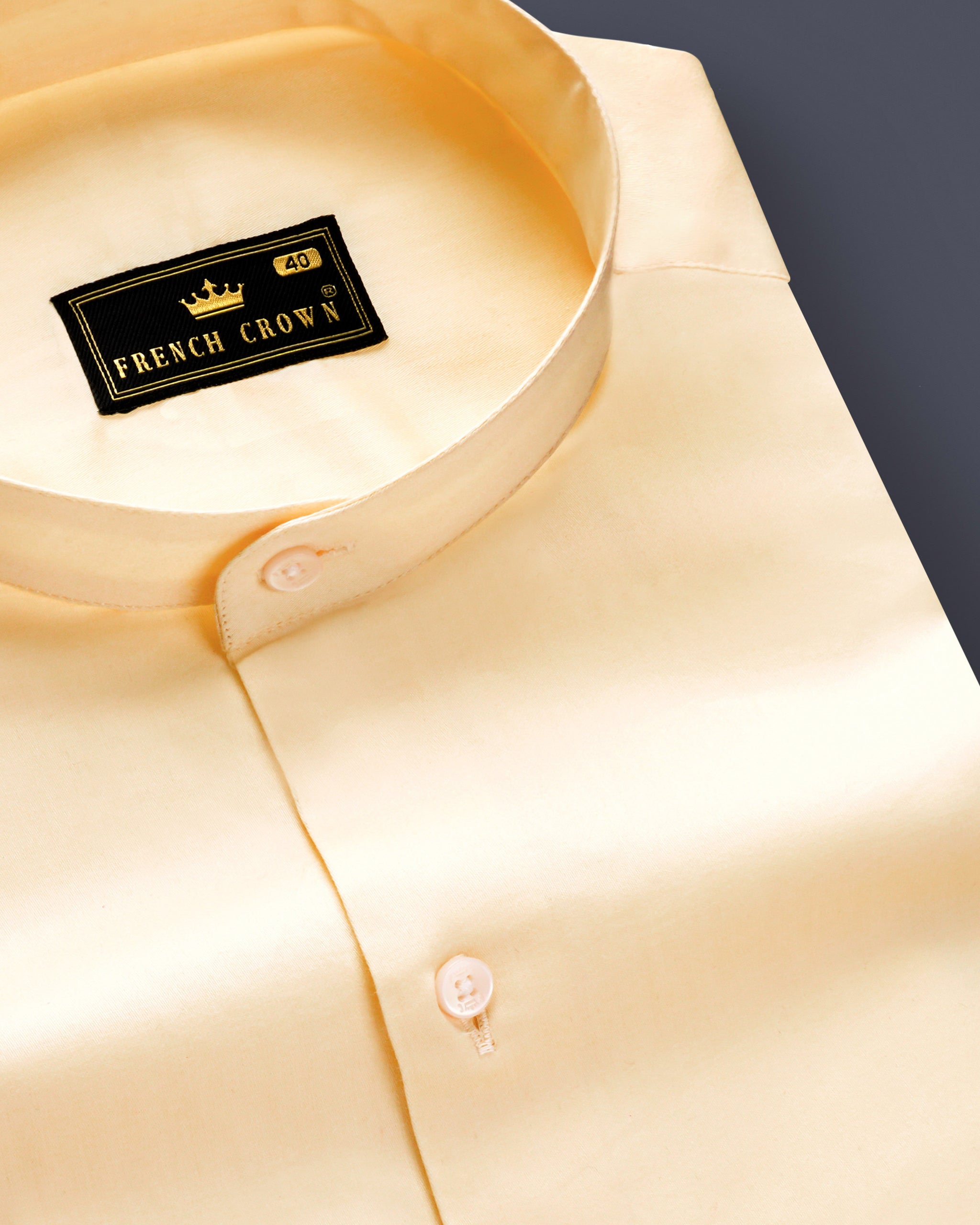 Semi Formal Plain Solid Premium Cotton Shirt For Men