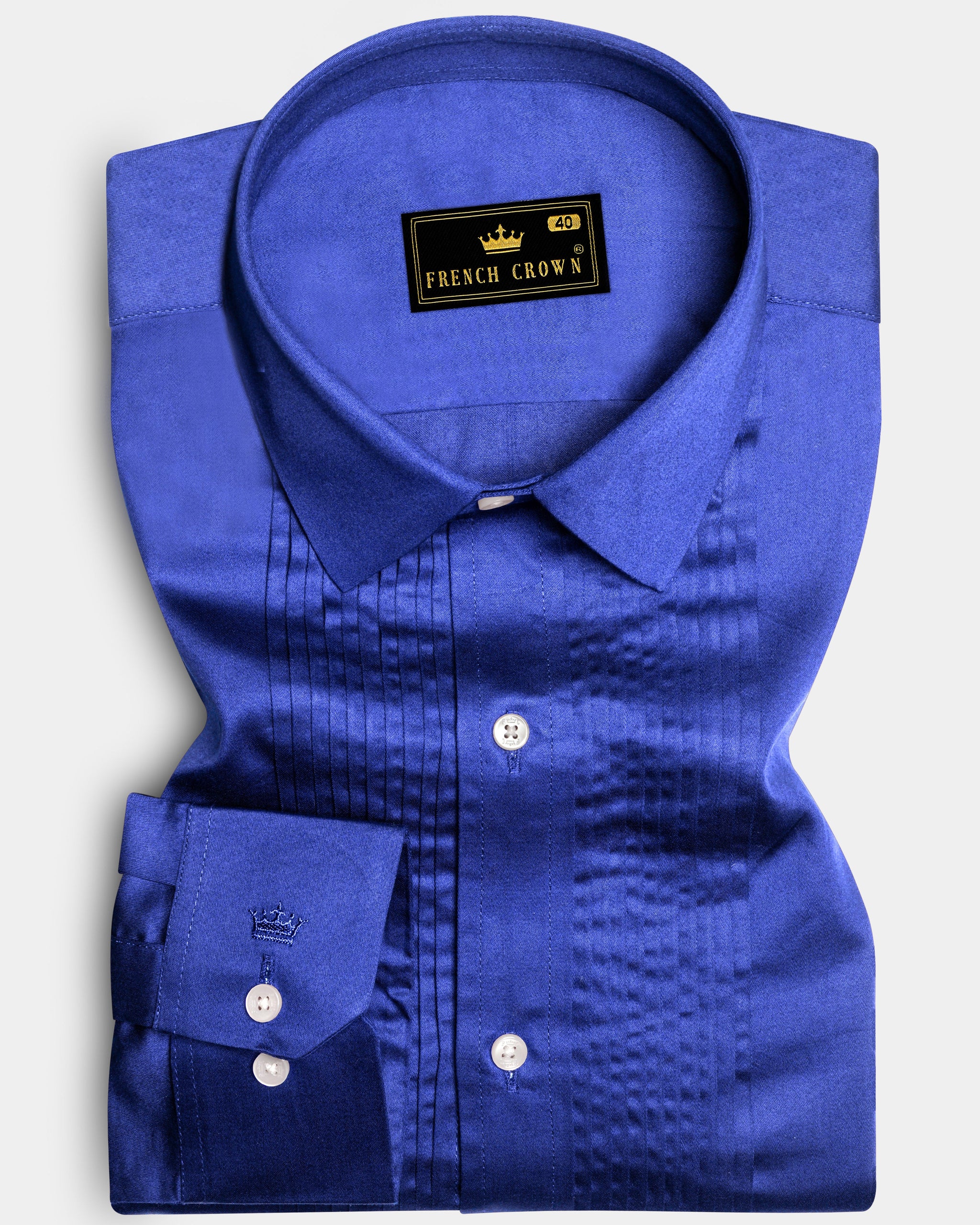 Formal Plain Solid Premium Cotton Shirt For Men