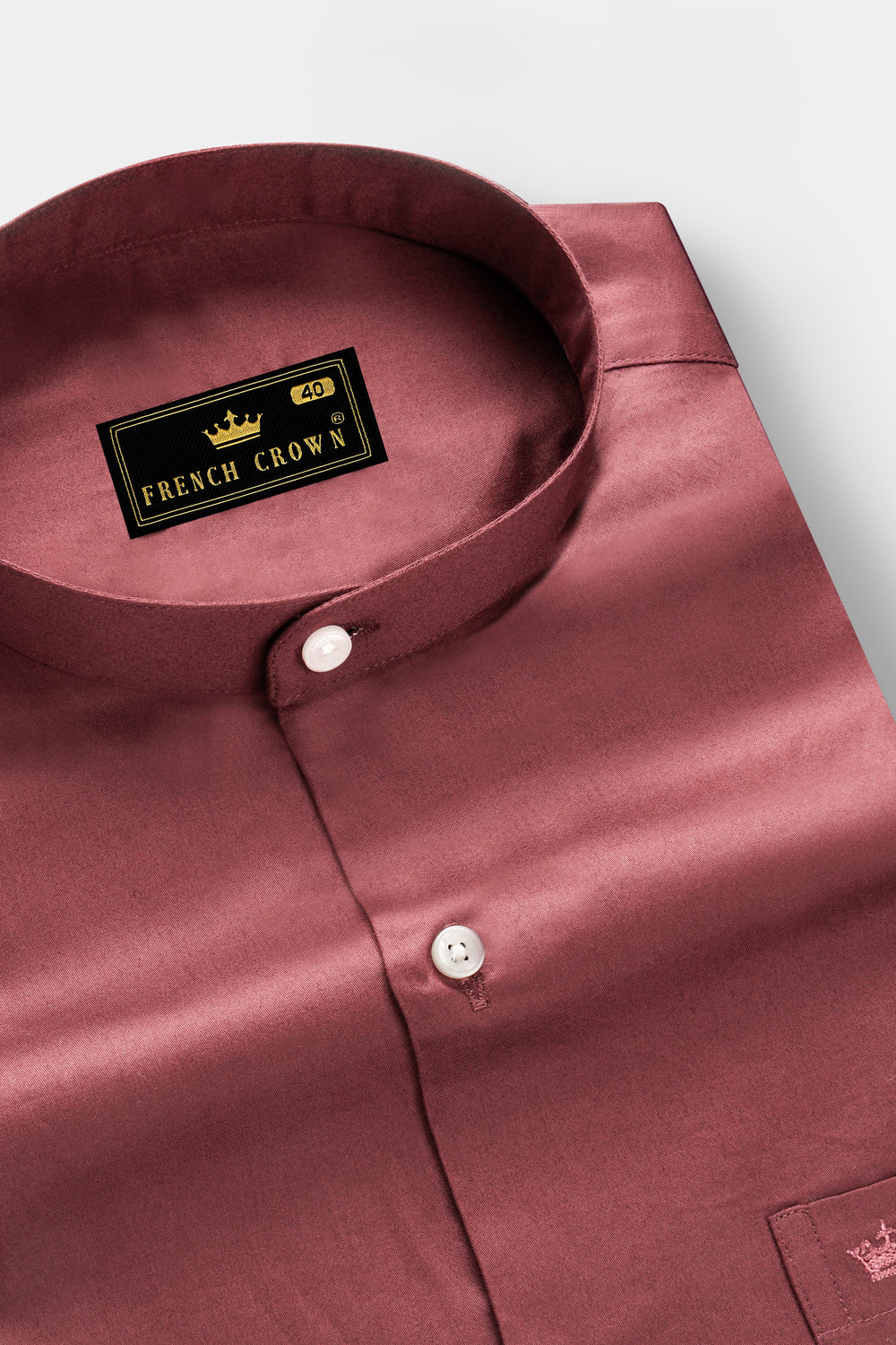 Buy Mandarin collar/banded collar shirts for men at the best prices in USA