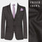 Piano Brown Plaid Premium Tweed Single Breasted Blazer For Men.