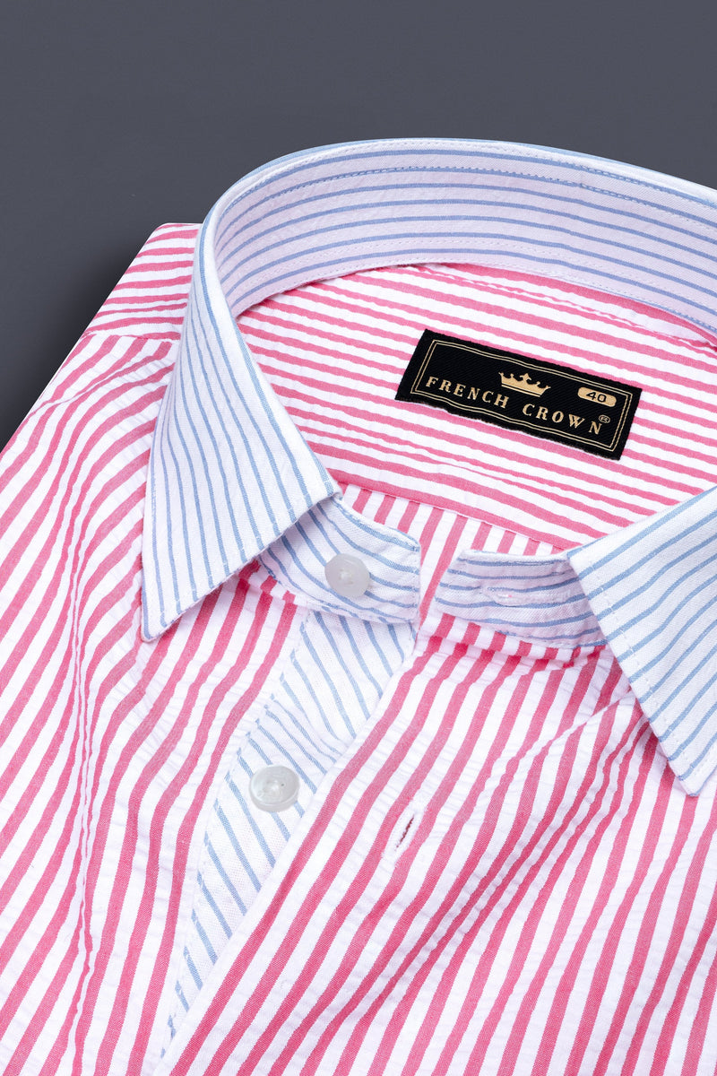 Buy Vertical and Horizontal Striped Shirt for Men, Stylish Design and Color