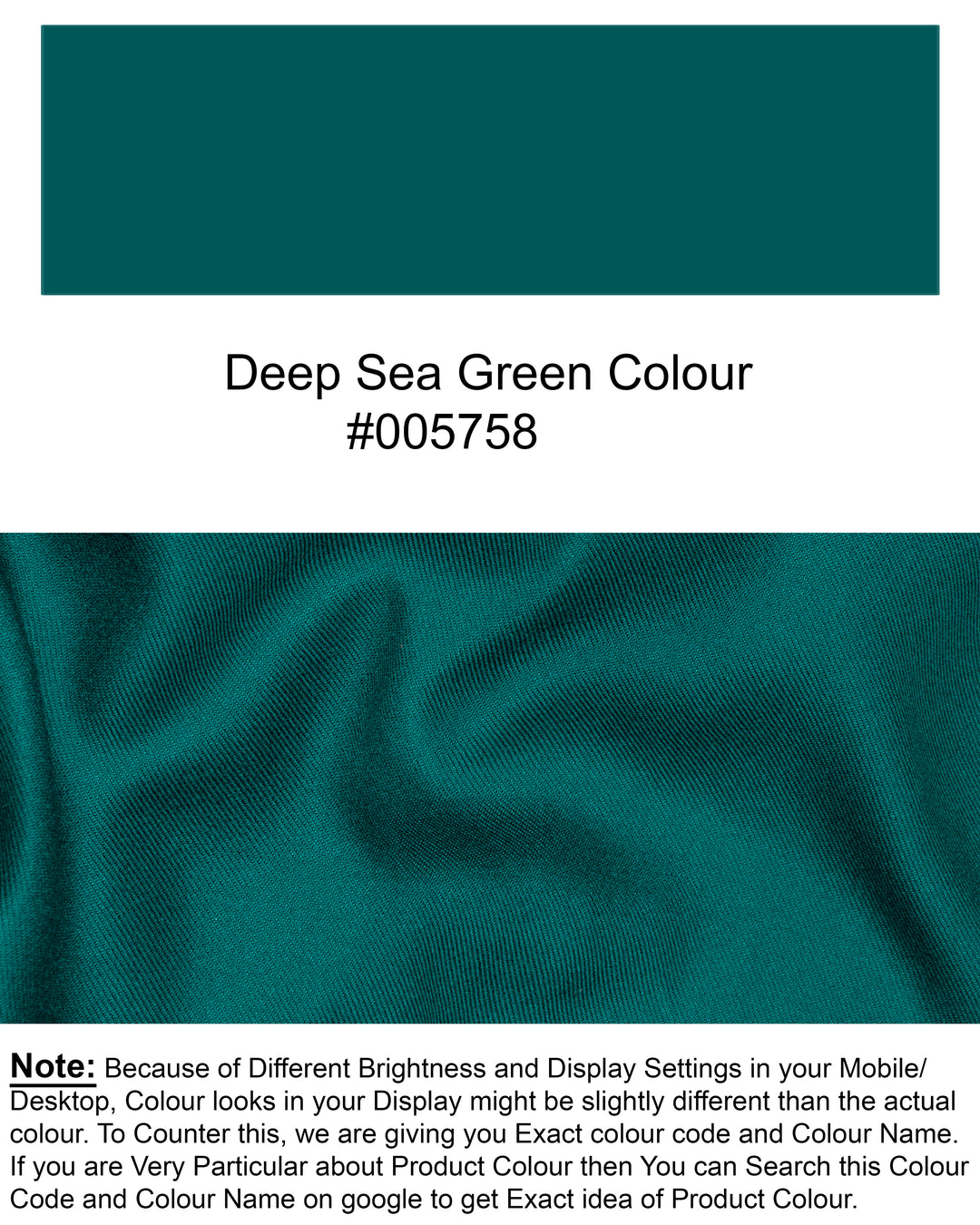 Deep Sea Green Premium Tencel Kurta Shirt 6612-KS-38,6612-KS-H-38,6612 ...