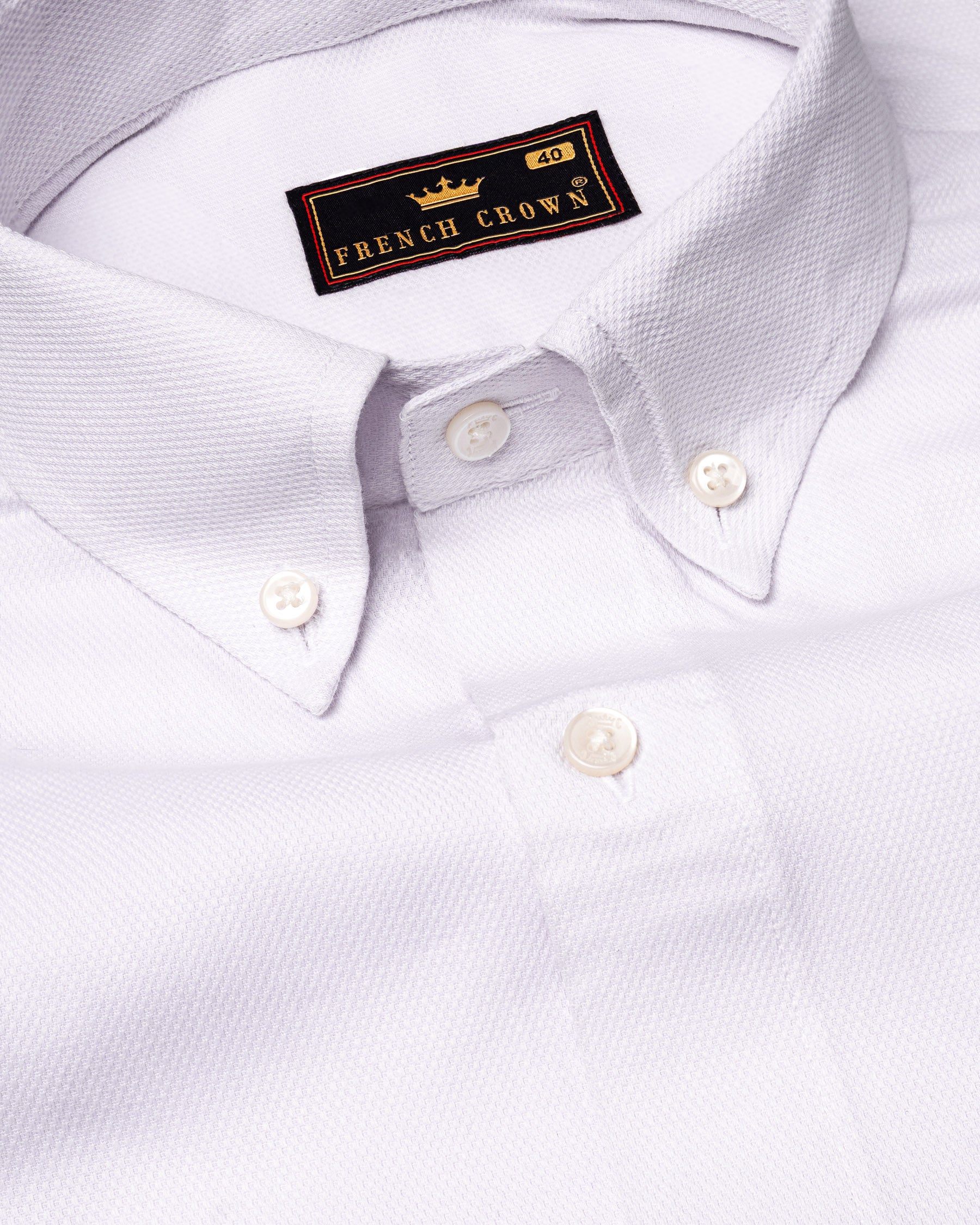 Prim Formal Textured Premium Cotton Button-Down Shirt For Men. - Snitch ...