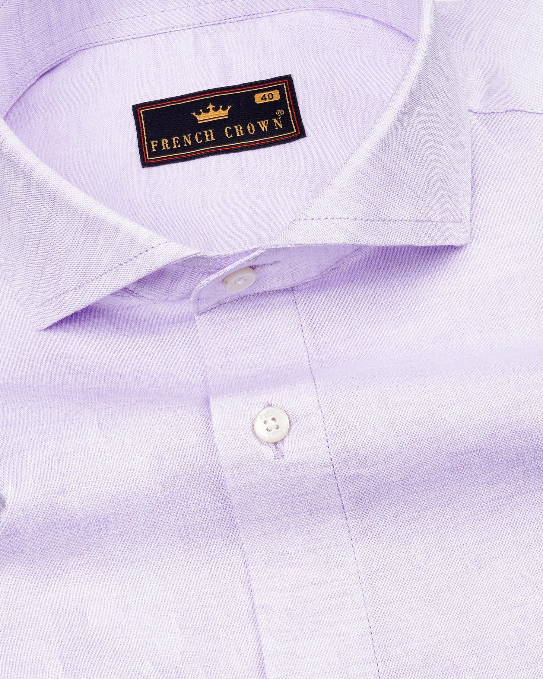 Light Violet Formal/Casual textured Premium Cotton Shirt For Men ...