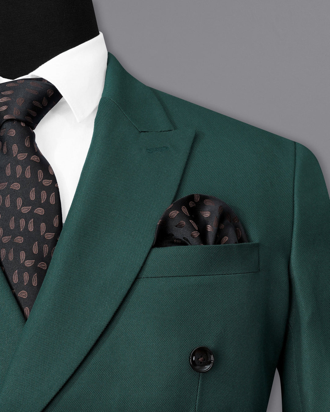 Limed Spruce Green Double Breasted Blazer BL2007-DB-36, BL2007-DB-38 ...