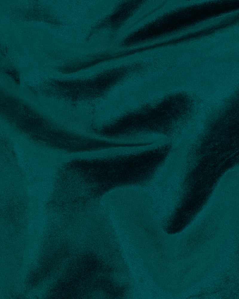 Burnham Green Bandhgala Velvet Blazer BL2575-BG-36,BL2575-BG-38,BL2575 ...