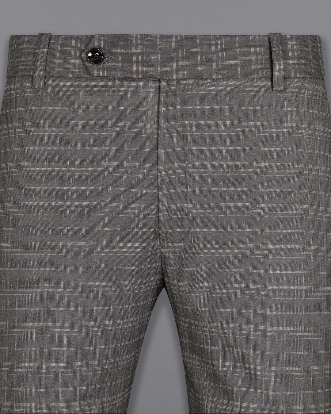 Storm Dust Gray Wool Rich Pant