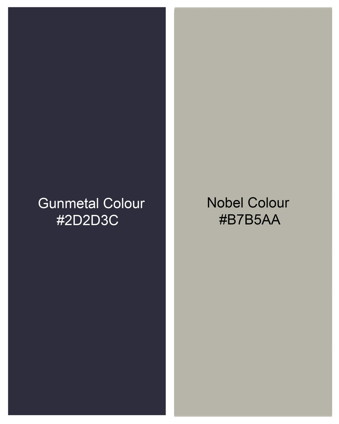Gunmetal Blue with Nobel Cream Iktat Printed Nehru Jacket WC2183-36 ...